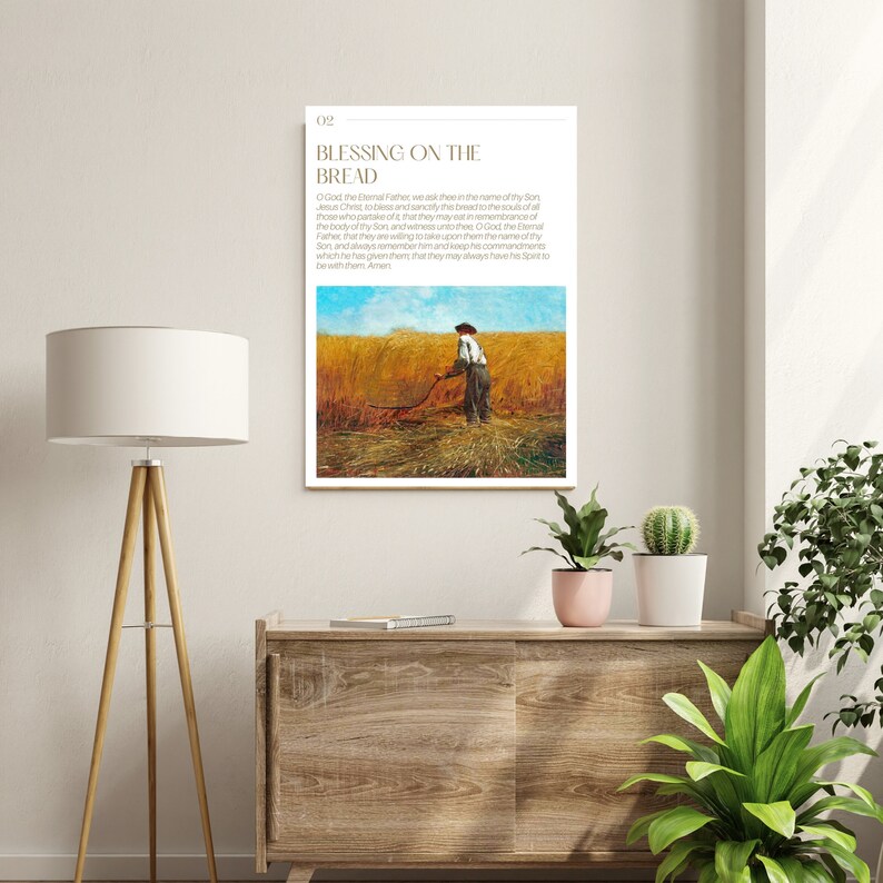 Sacrament Blessing on the Bread | Digital Download | New Testament ...