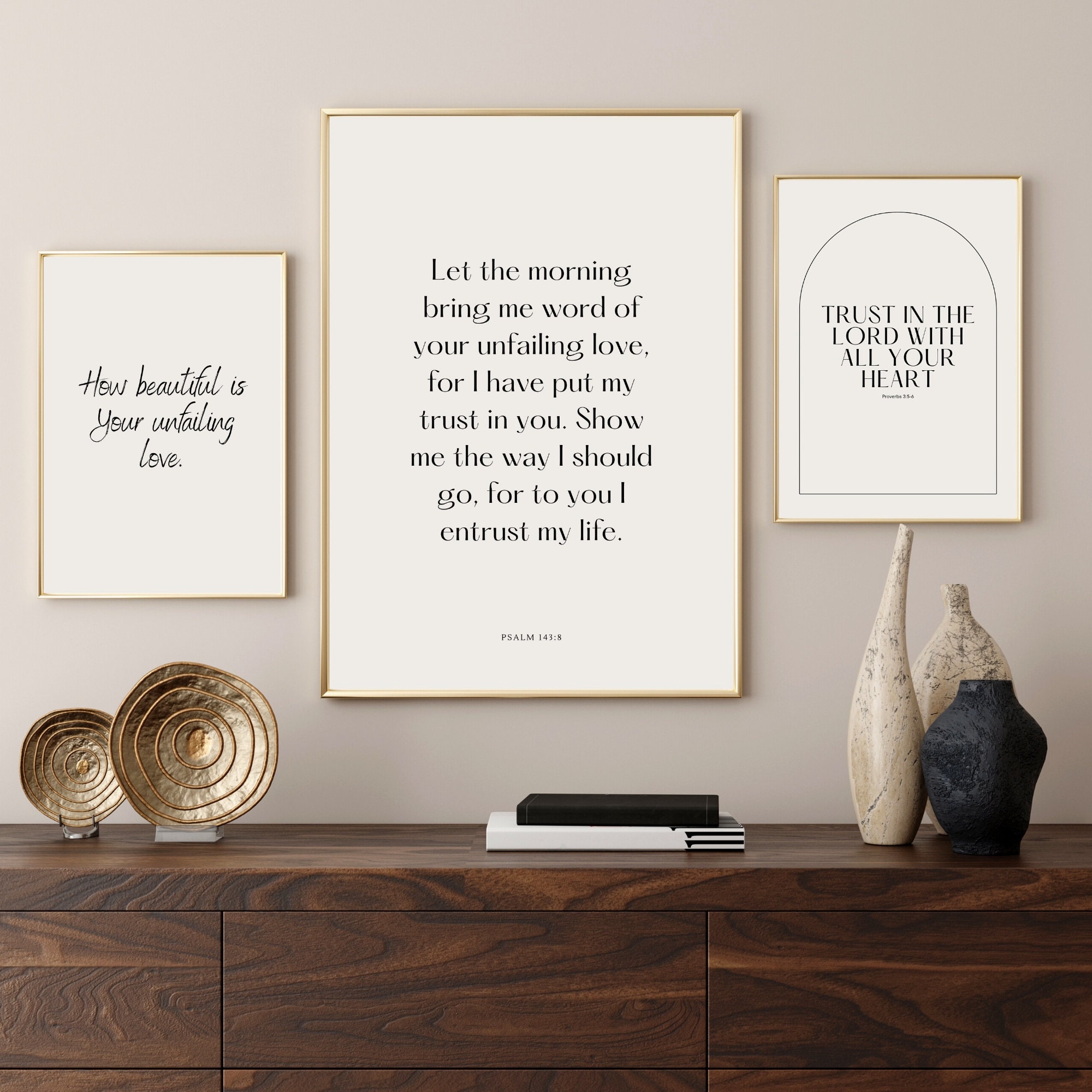 Christian Wall Art Bible Verse Sign Bible Wall Art Christian Home Decor ...