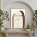 10 Commandments Boho Arch Wall Art| Christian Wall Art | Christian ...