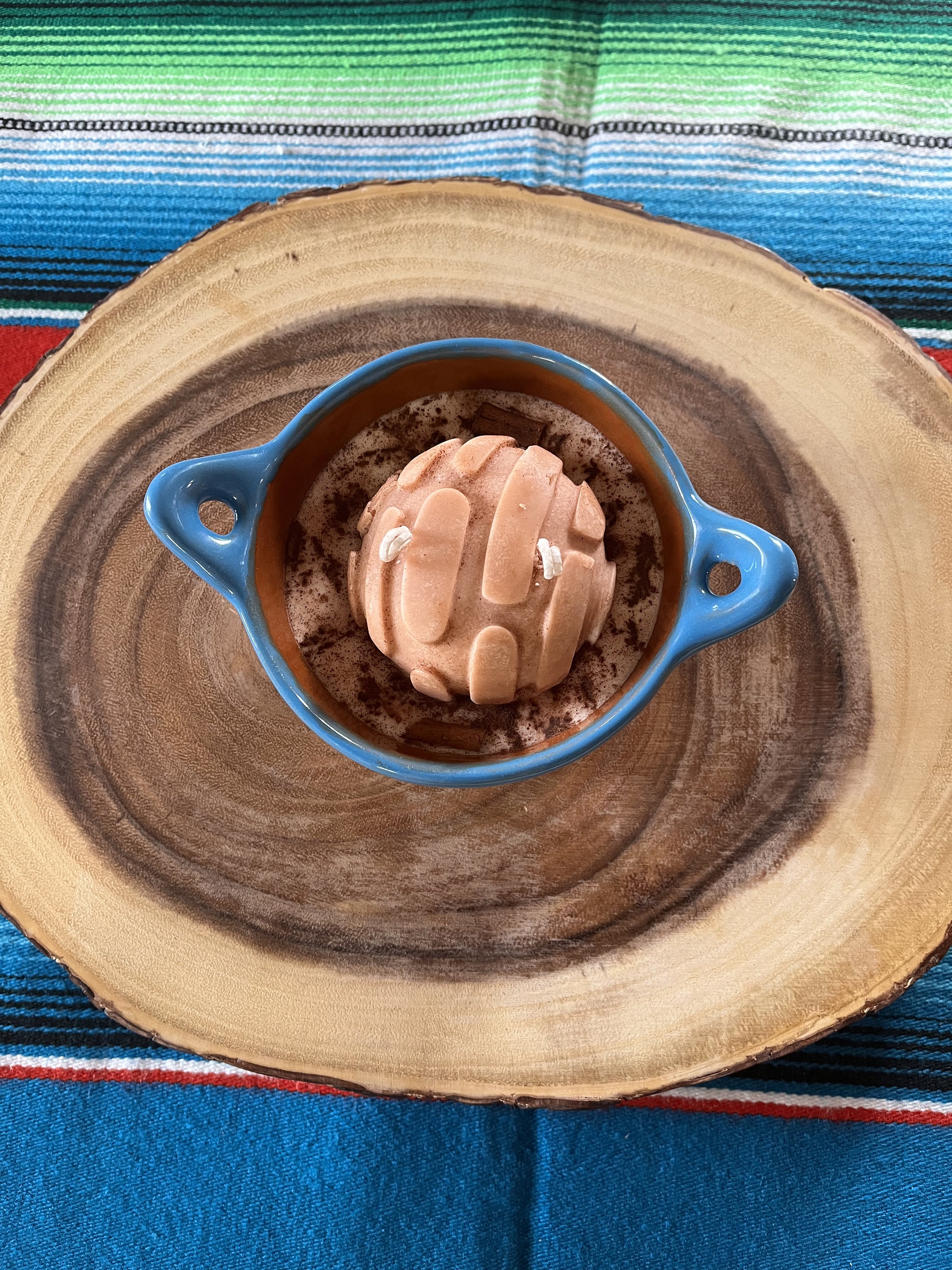 Pan Dulce Cazuela De Barro Y Ceramica Upcycled 12 Oz Candle| Festive ...