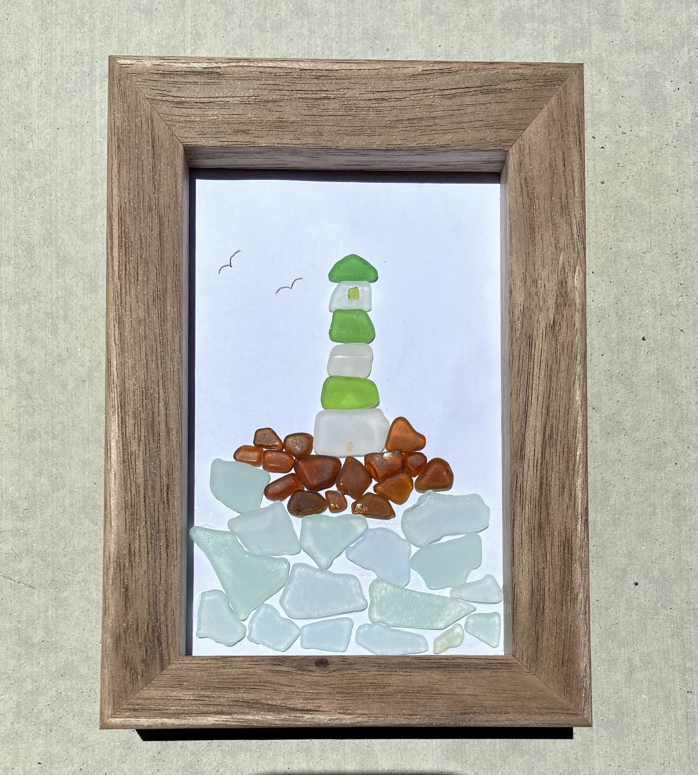 Sea Glass Lighthouse - Etsy