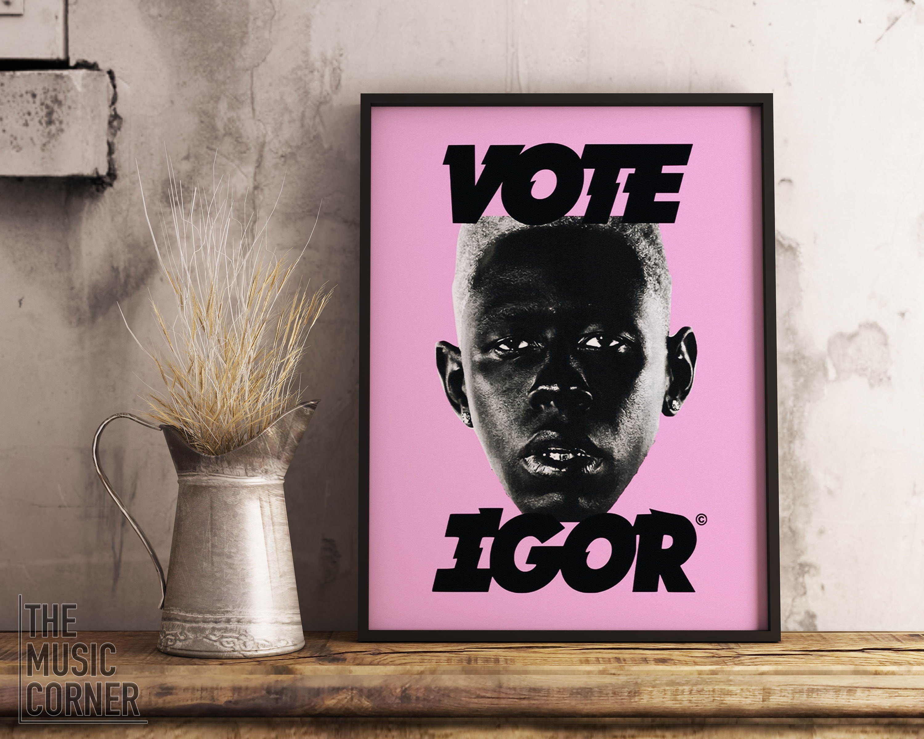 Vote Igor Poster Print Tyler the Creator Music Decor - Etsy