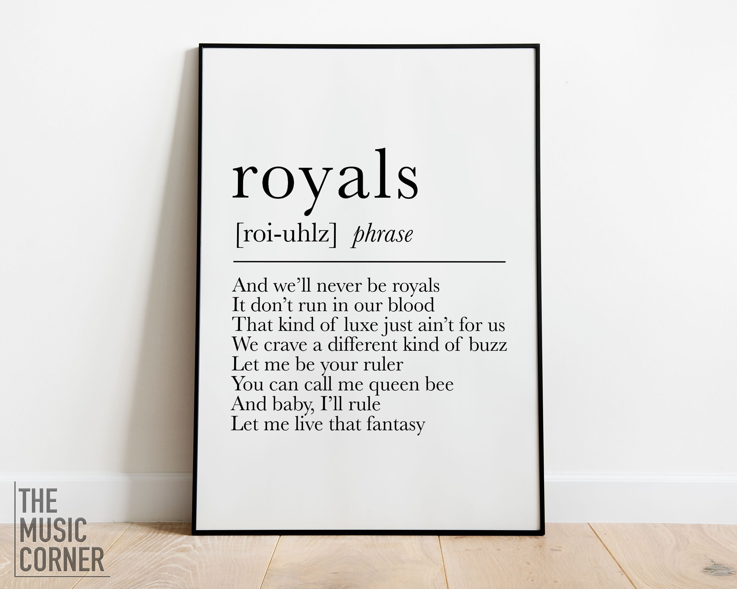 Royals Lorde Lyrics