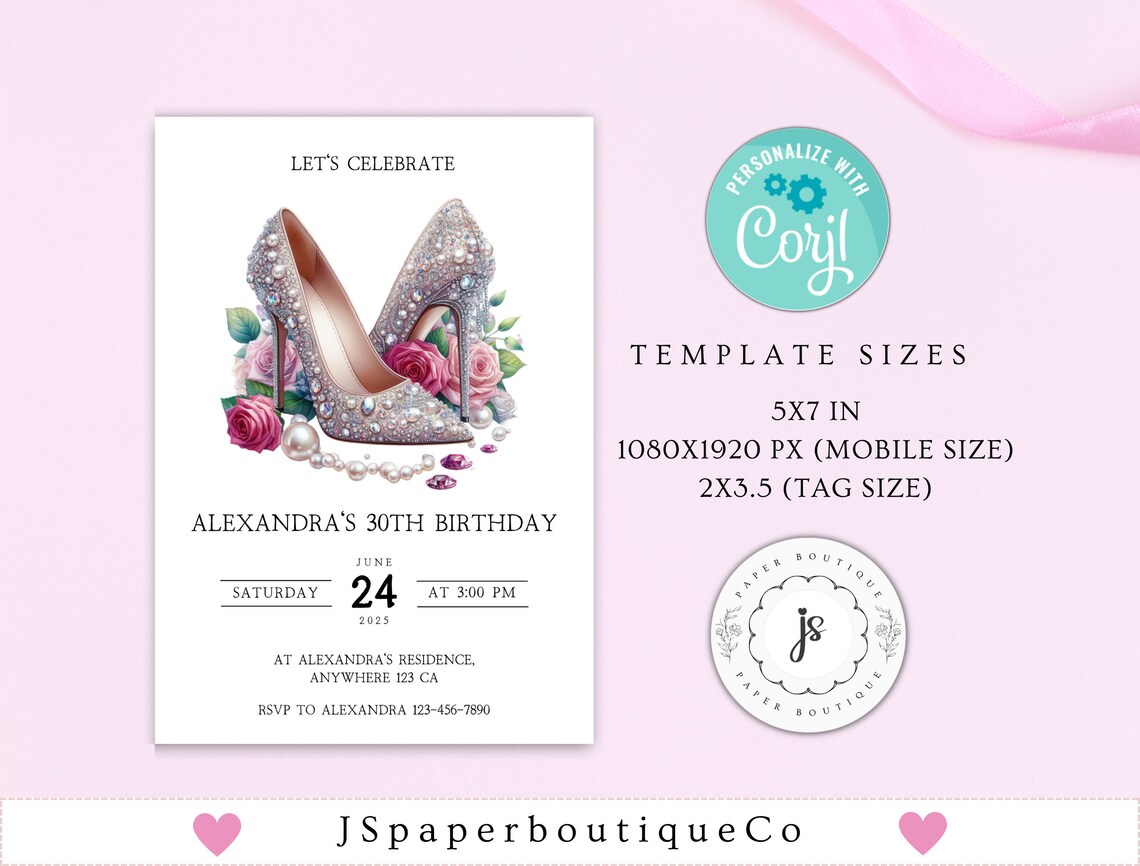 Adult Birthday Party Invitation, Adult Invitation, Women's Birthday ...