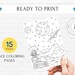 Space Coloring Pages for Kids, Planets Coloring Book, Preschool Space ...
