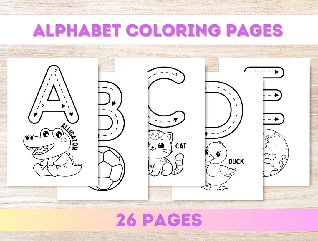 Alphabet Coloring Pages, Preschool Coloring Pages, Preschool Activity ...