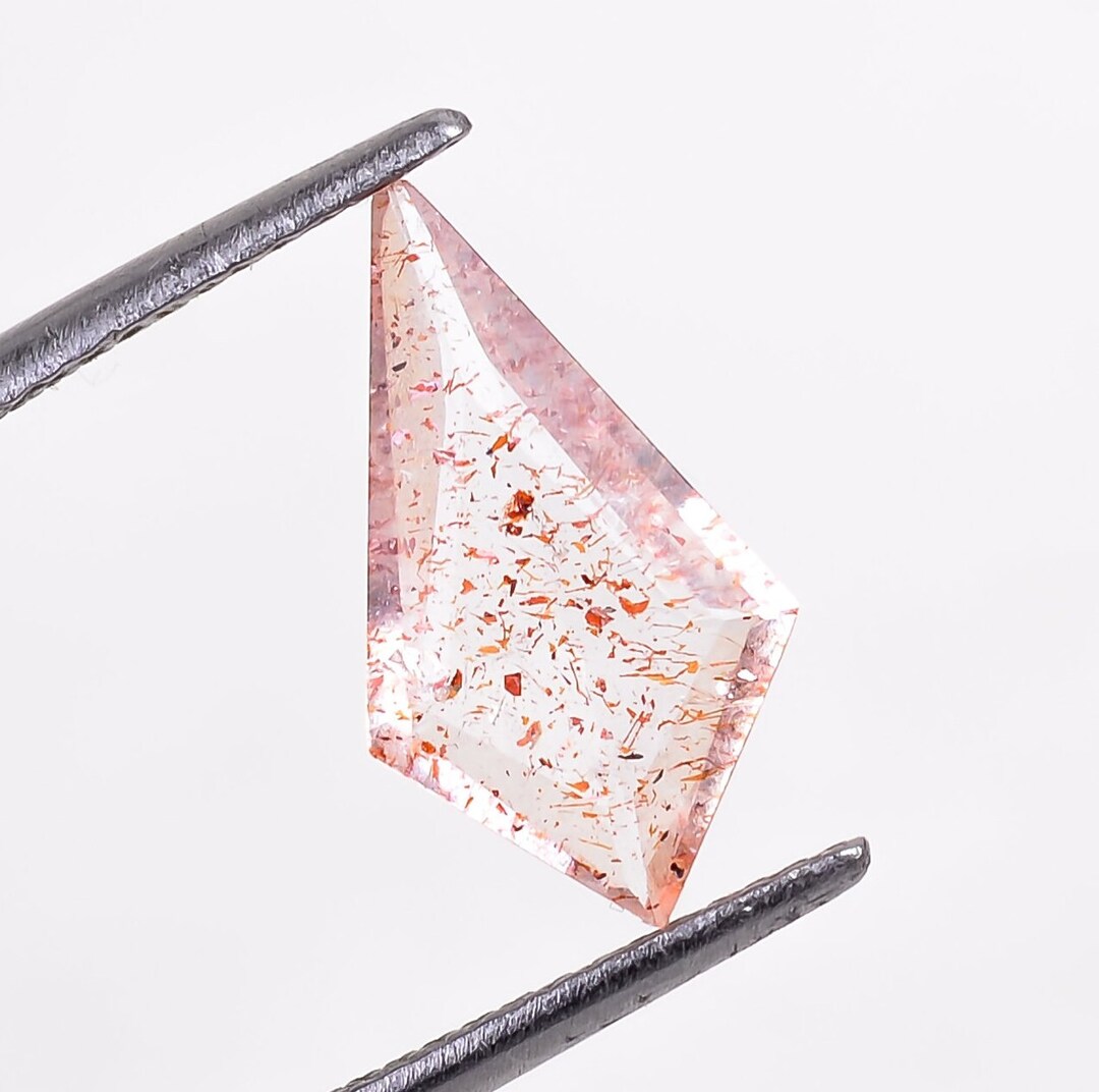 Natural Super Seven Quartz Kite Gemstone, Lepidocrocite, 15x8 Mm - Etsy