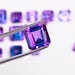 Alexandrite Octagon Asscher Cut, Color Changing Loose Gemstone for ...