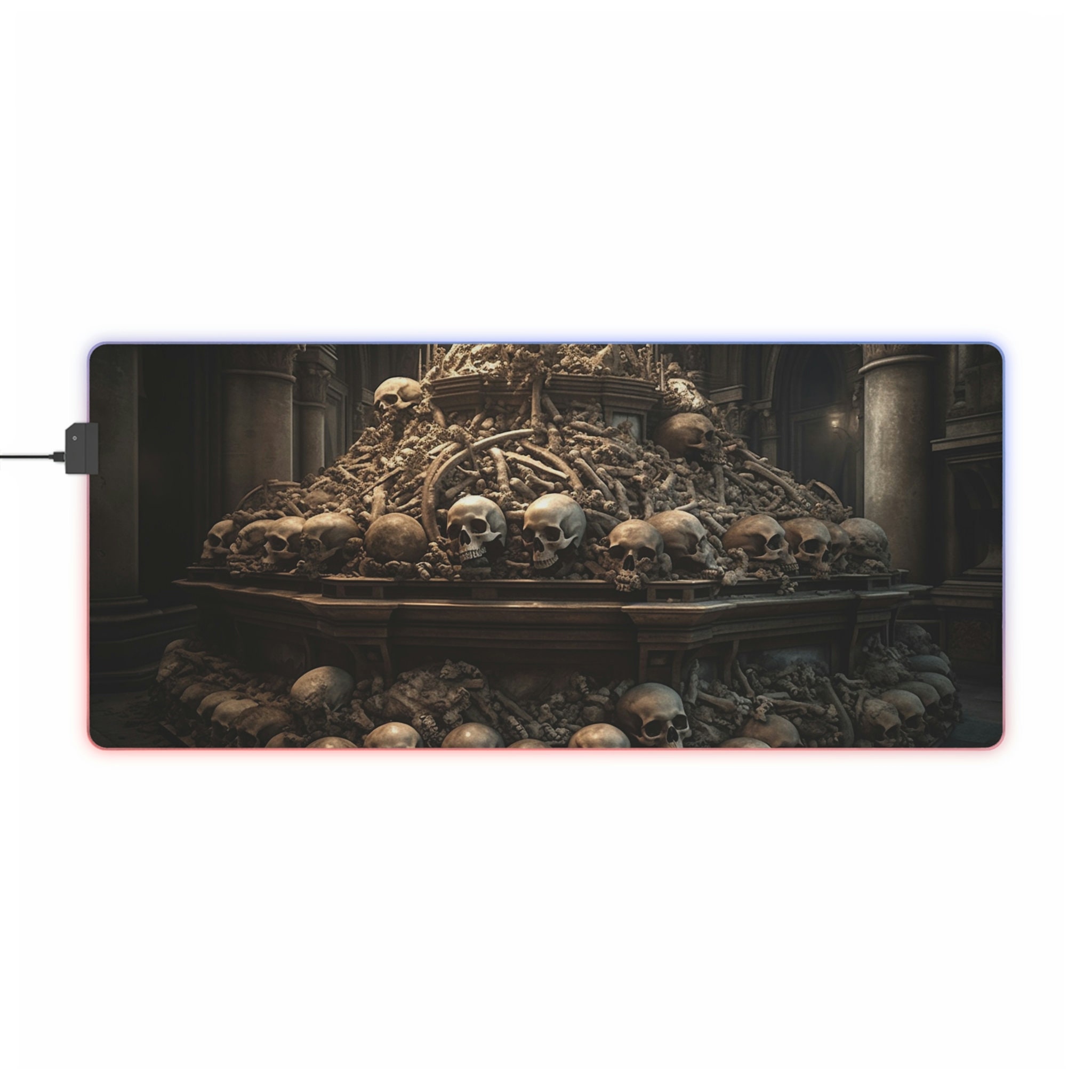 Diablo 4 Desk Mat Gothic LED Crypt Diablo Mouse Pad Rgb Diablo IV ...