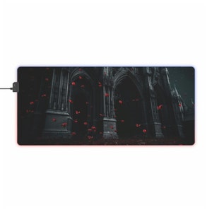 Diablo 4 Desk Mat LED Diablo 4 Lilith Mouse Pad Rgb Diablo IV Deskmat ...