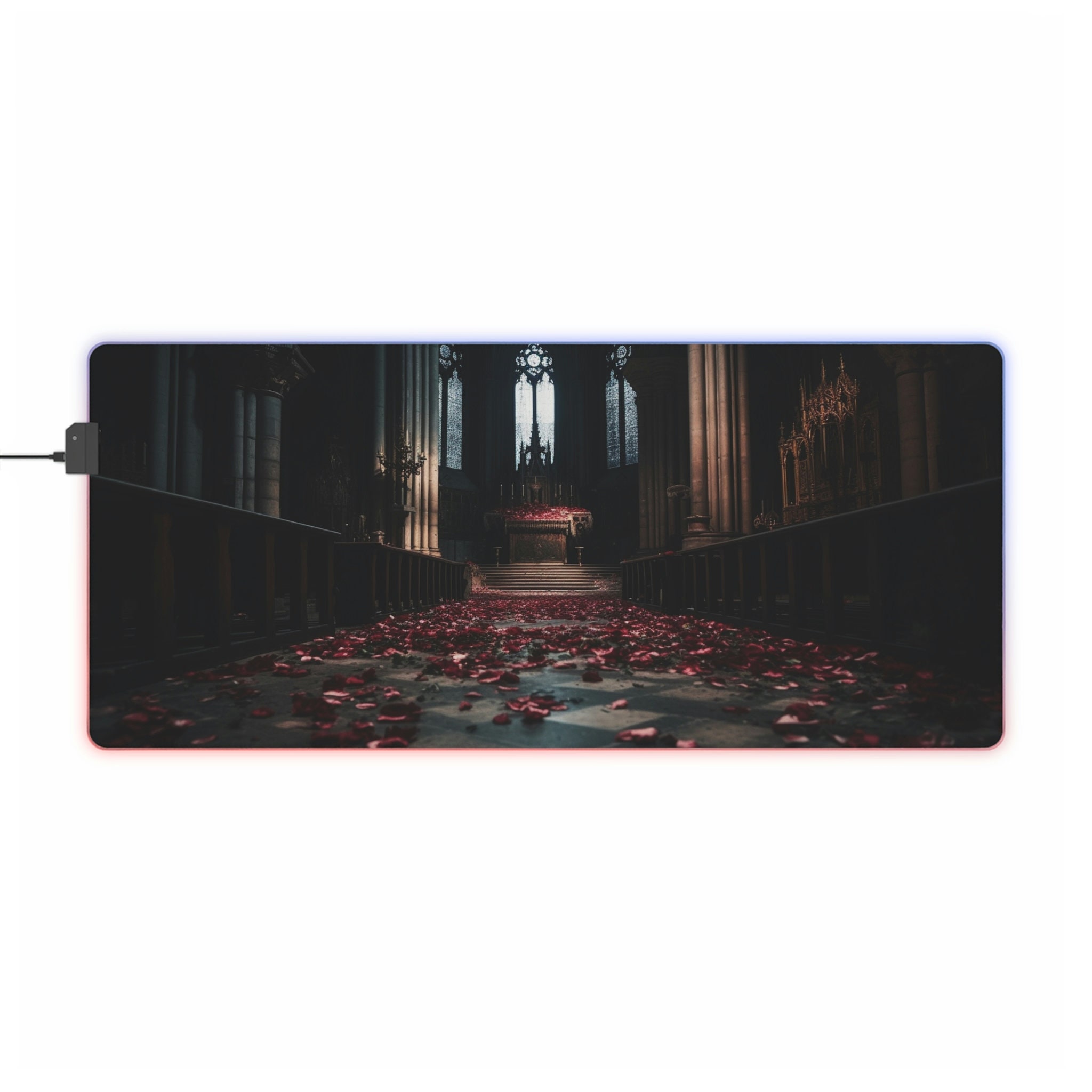 Diablo 4 Desk Mat LED Diablo 4 Lilith Mouse Pad Rgb Diablo IV - Etsy