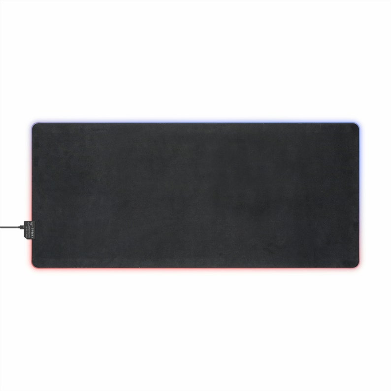 LED Desk Mat With Demon Diablo 4 Inspired Demon Mouse Pad Large Area ...