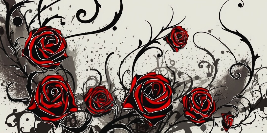 Mother's Day Gift Makeup Mat, XL Rose Desk Mat, Flower Deskmat, Gaming ...