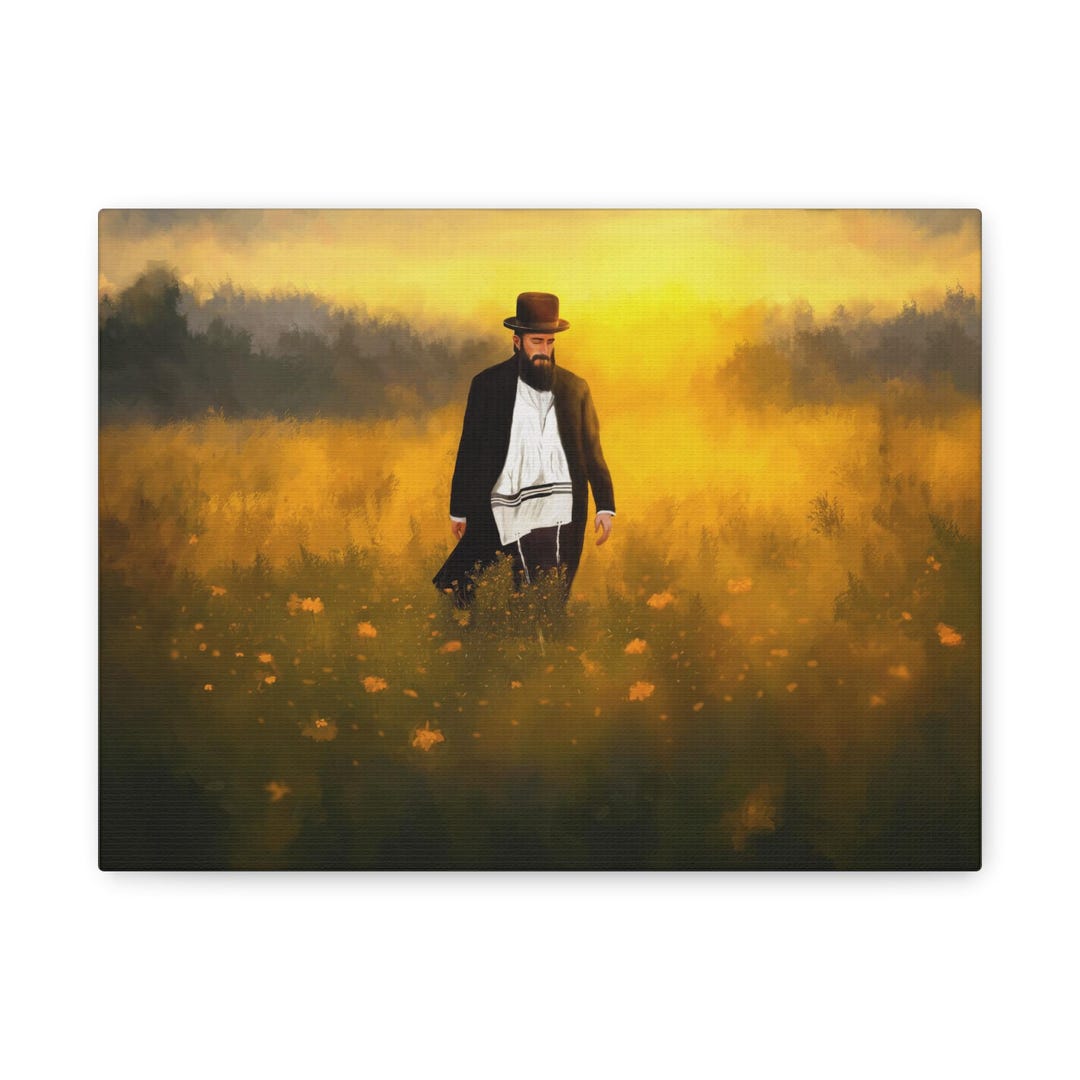 9X12 Breslov / Breslev Hisbodedus Jewish Prayer Art – Golden Hour ...