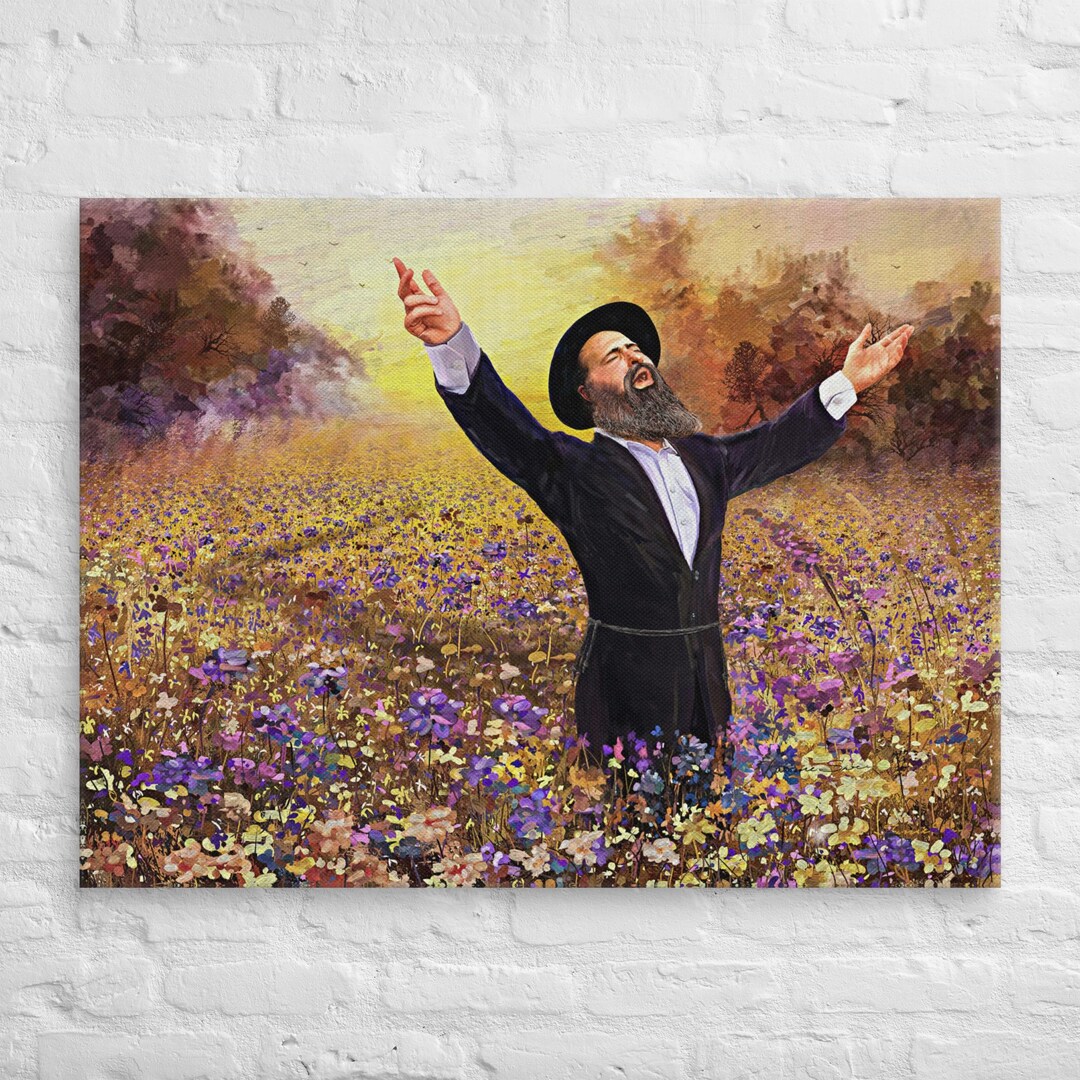 Breslov Hisbodedus Jewish Prayer Art – Prayer in Full Glory – Rebbe ...