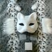White Tiger Therian Mask - Bendable Ears - Handcrafted - Etsy