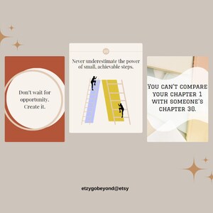 50 Motivational Quotes - Printable & Editable Template - Etsy