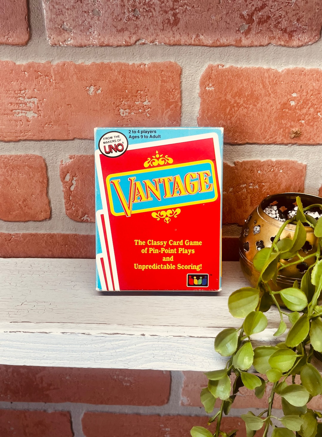 Vintage 1985 Vantage Card Game by UNO - Etsy