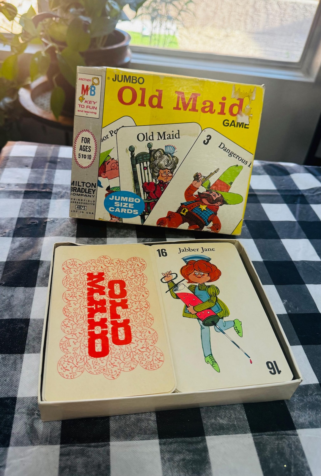 Vintage 1968 “old Maid” Milton Bradley Card Game - Etsy