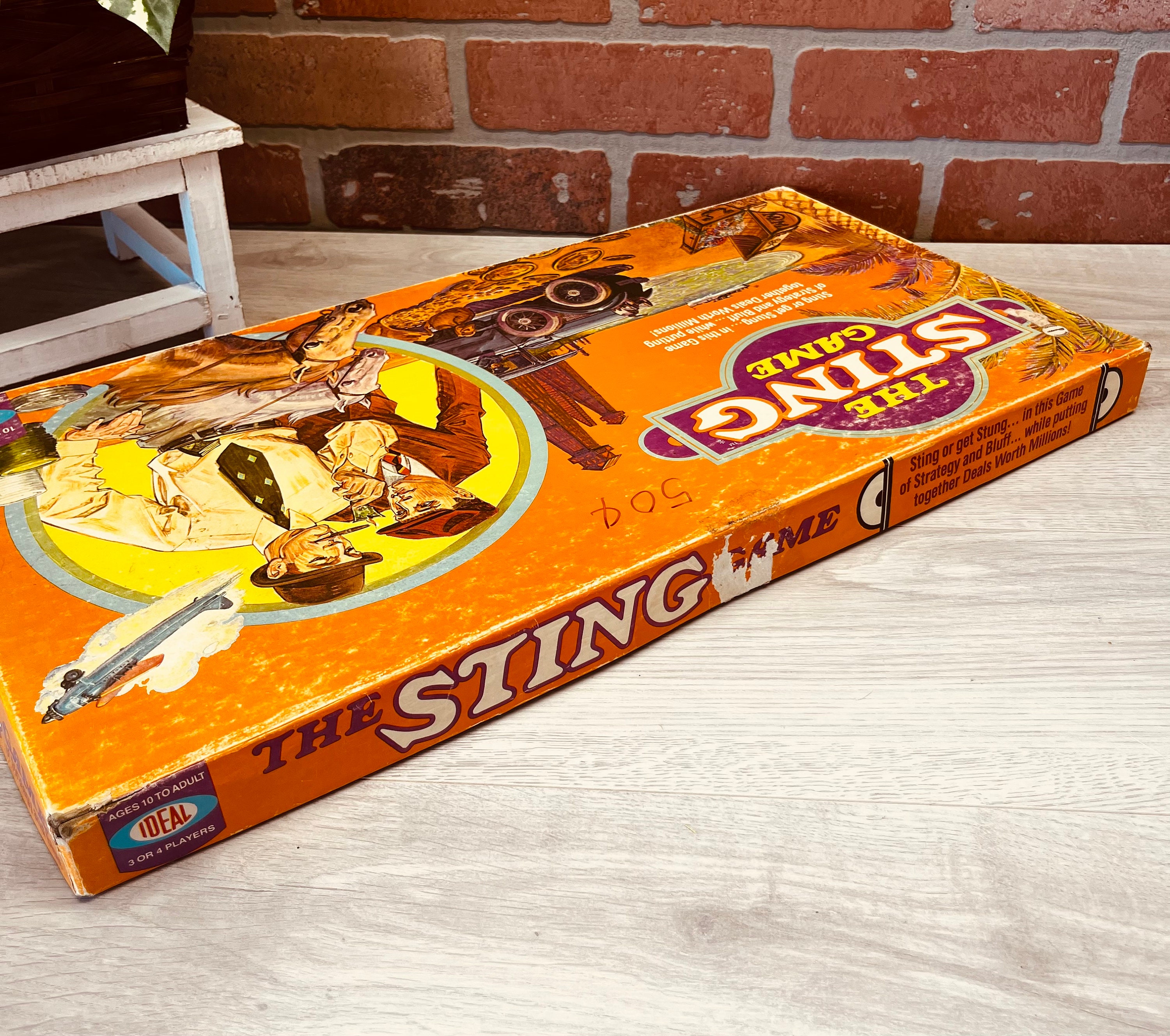 Vintage 1976 Sting Board Game - Etsy