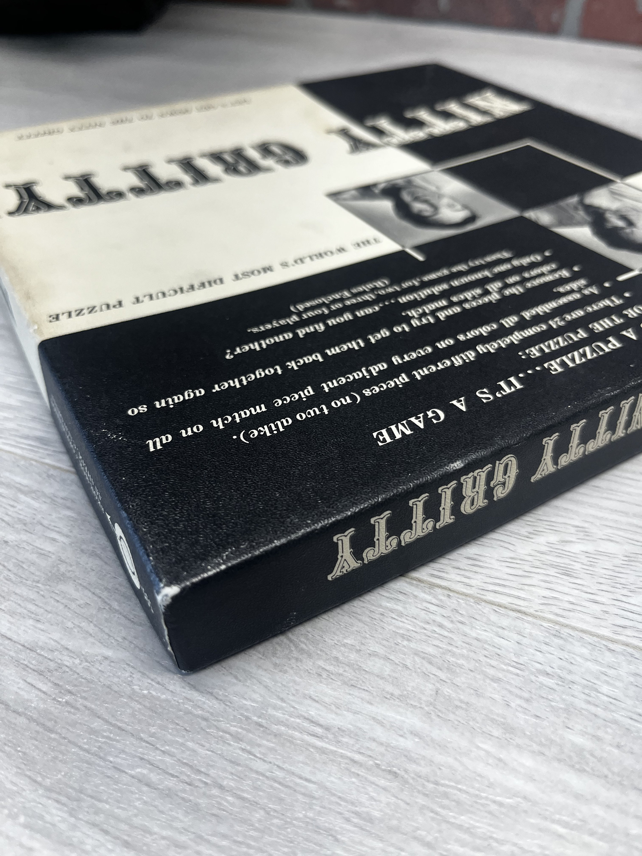 Vintage 1970 Nitty Gritty Puzzle Board Game - Etsy