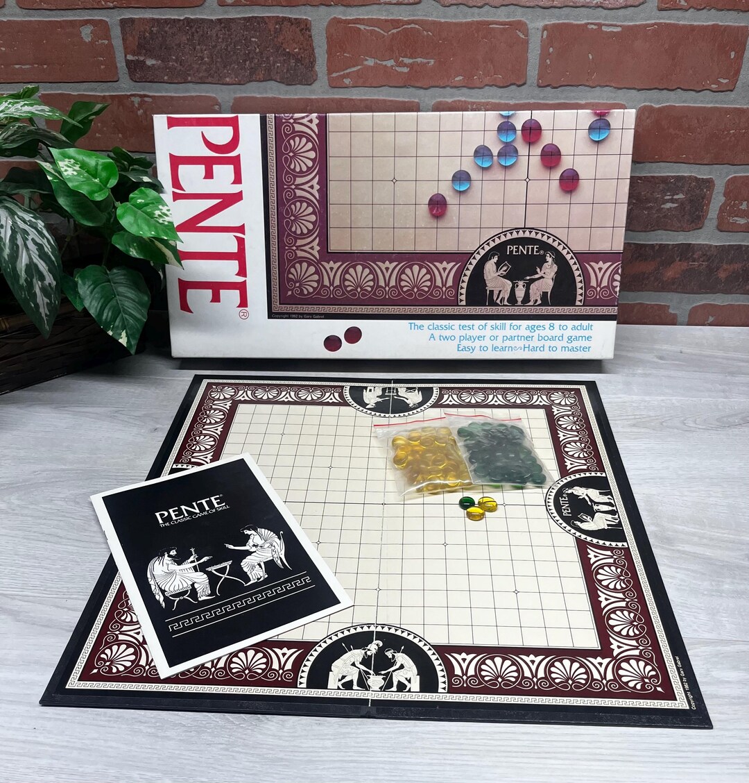 Vintage 1983 Pente Board Game - Etsy