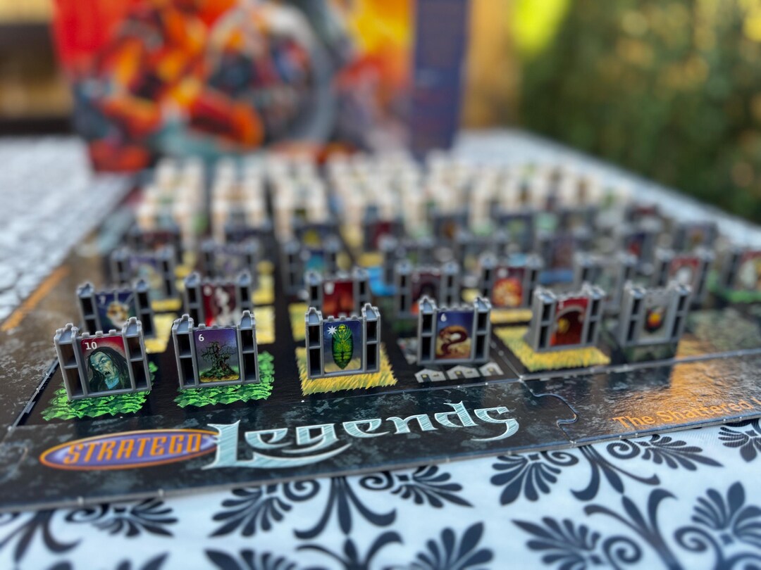 Vintage 90s Stratego Legends the Shattered Lands War Board Game. Avalon ...