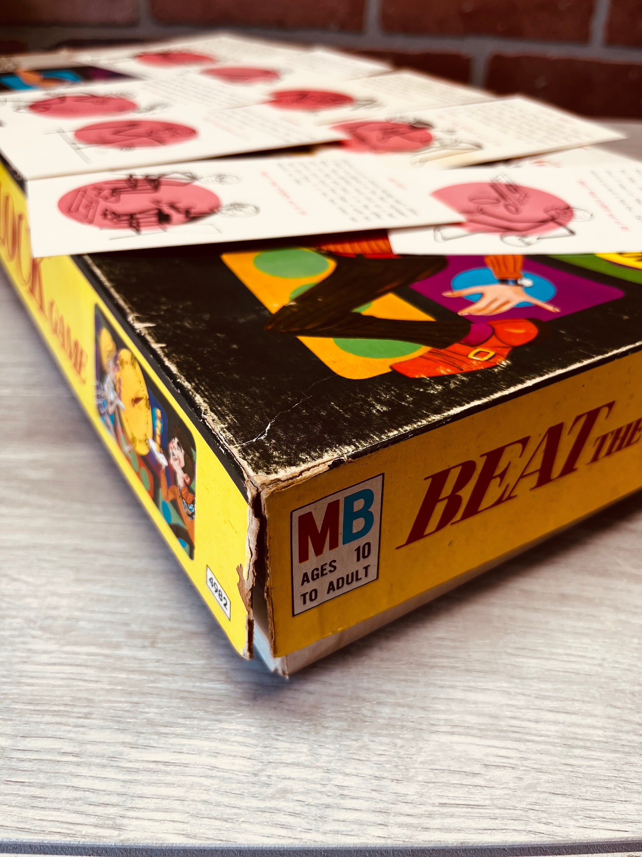 Vintage 1969 Beat the Clock Board Game - Etsy