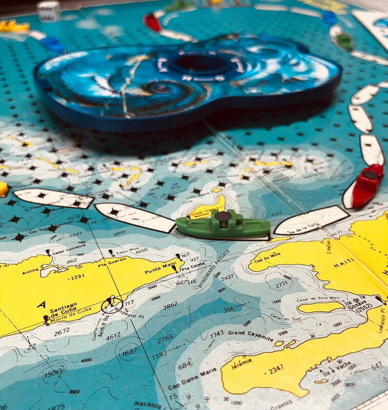Vintage 1976 Bermuda Triangle Board Game - Etsy