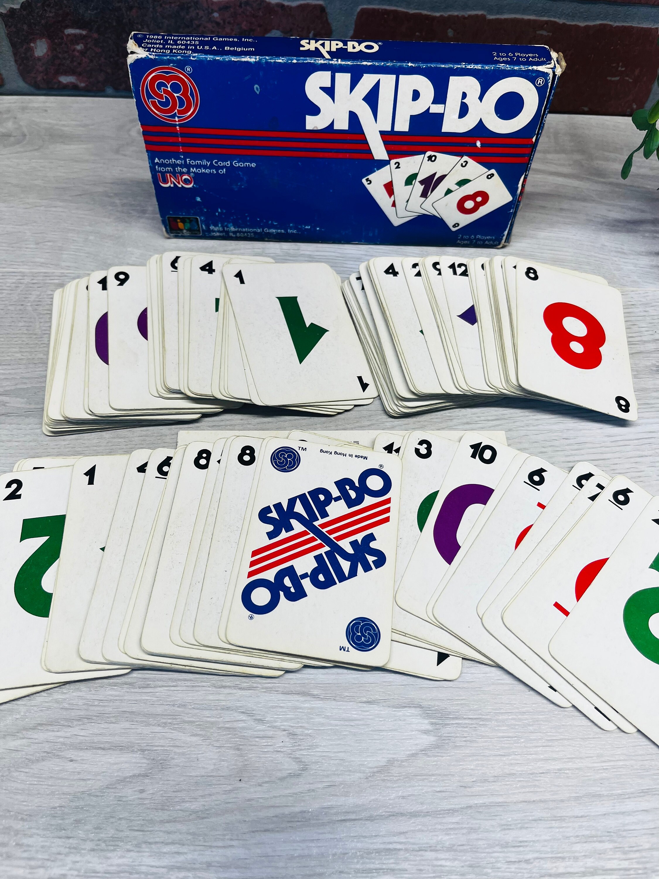 Vintage 1980s Uno Brand Card Game Bundle 3 Set - Etsy