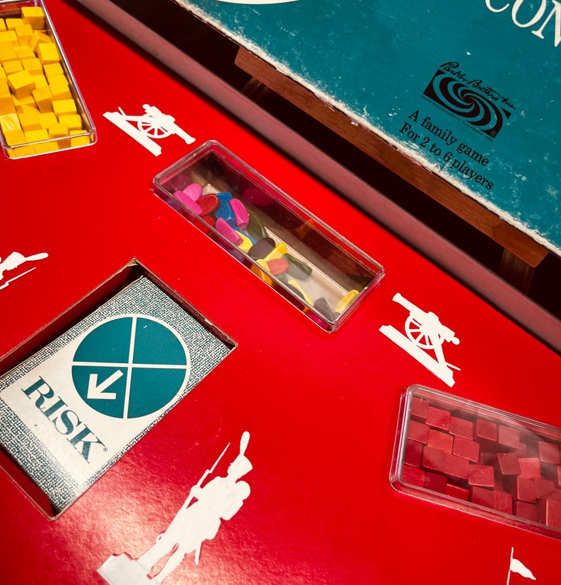 Vintage 1968 “risk” Board Game - Etsy