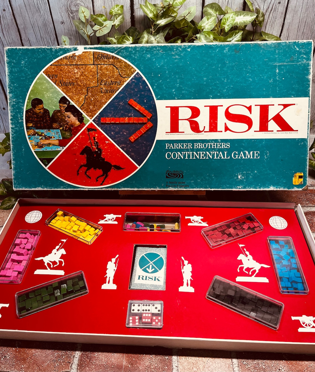 Vintage 1968 “risk” Board Game - Etsy