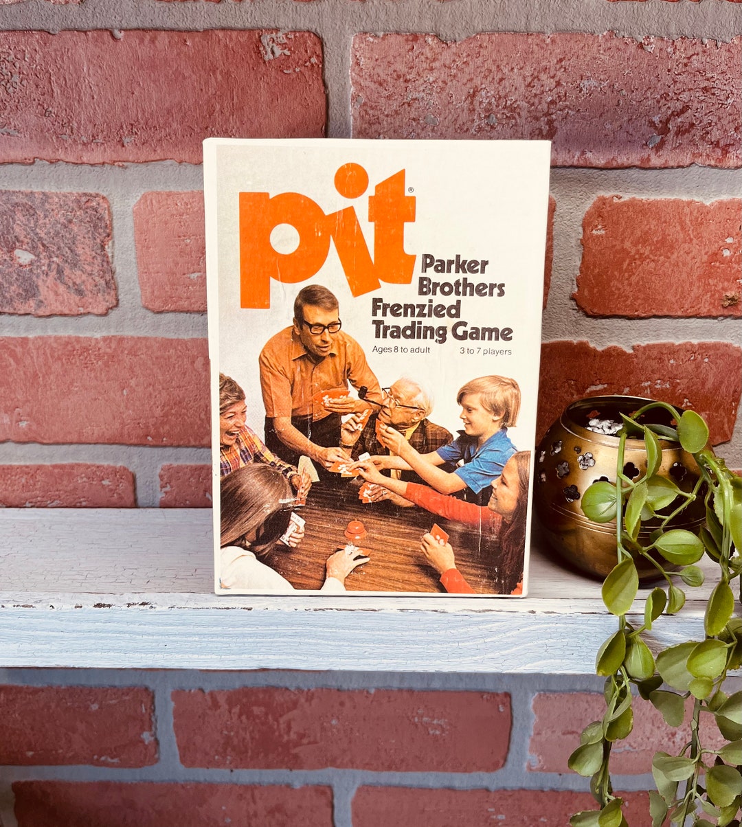 Vintage 1973 pit Card Game - Etsy