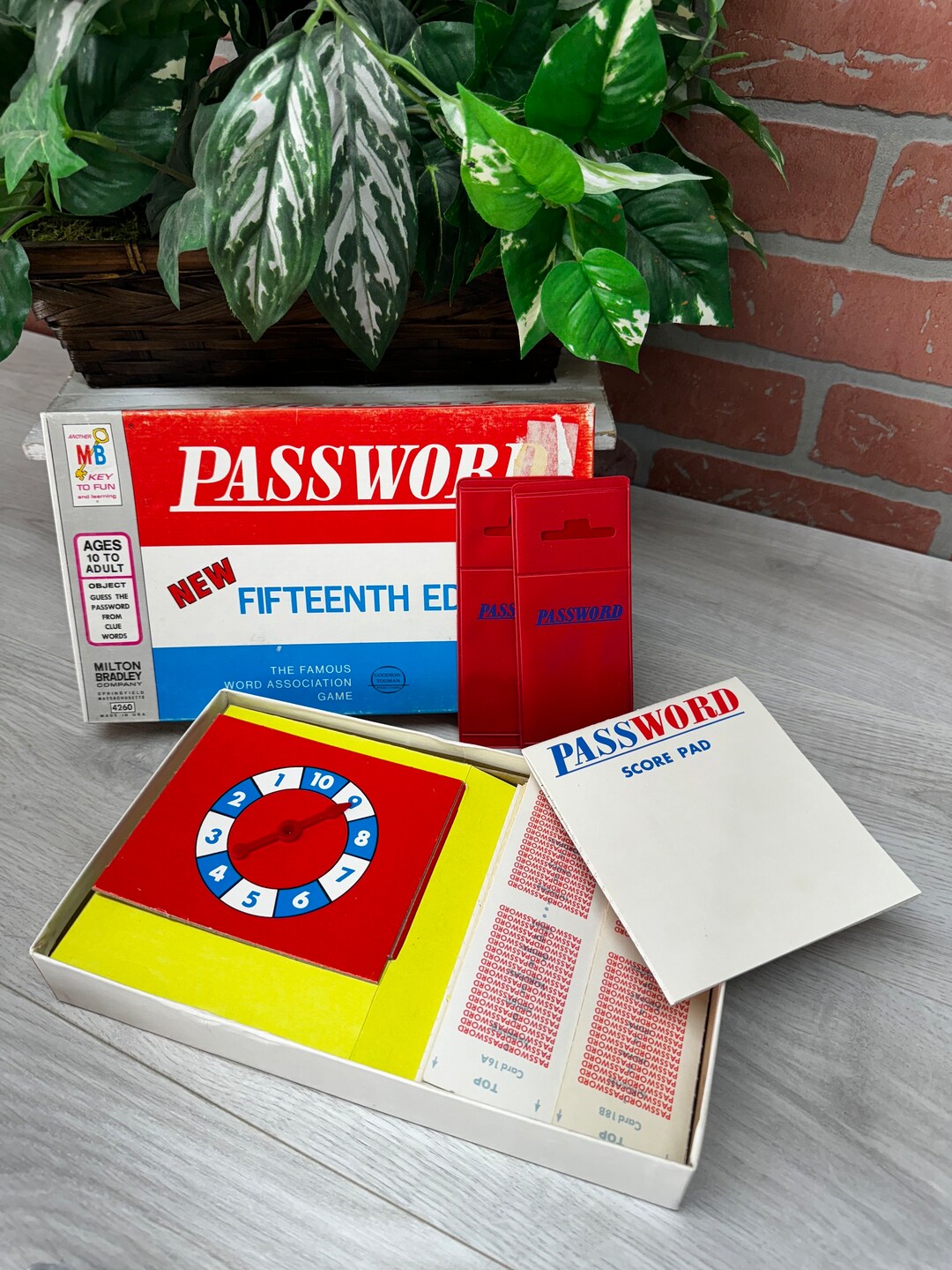 Vintage 1970 Password Board Game - Etsy