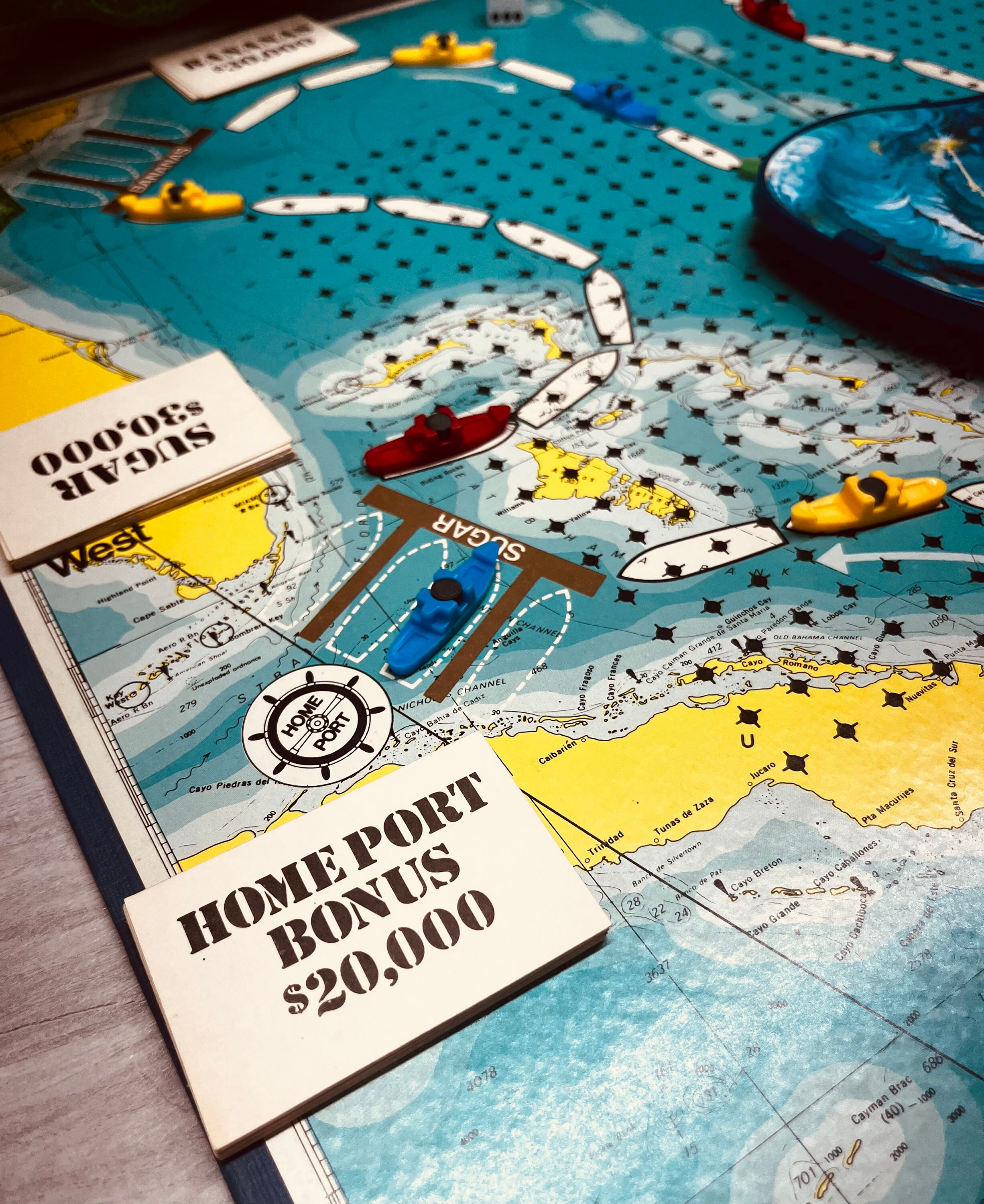 Vintage 1976 Bermuda Triangle Board Game - Etsy