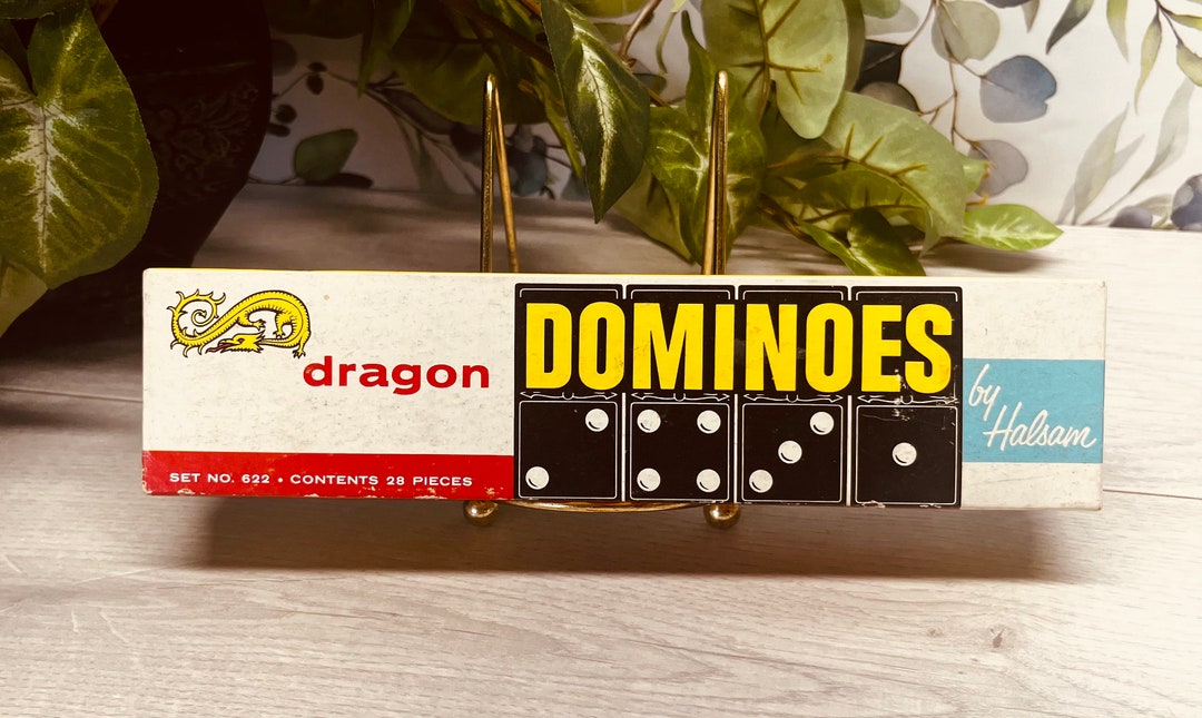 Vintage 1960s “dragon Dominoes” by Halsam - Etsy