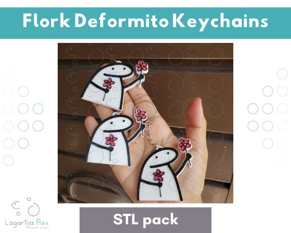 18 Flork Deformito Keychains Pack - Etsy