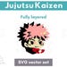 Jujutsu Kaizen Kawai Cute Characters SVG Bundle - Etsy