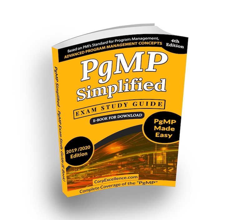 Pgmp Simplified – Certification Exam Study Guide – Fourth Edition (download E-book) - Etsy