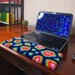 Keyboard Rug Fluffy Keyboard Rug Rainbow Keyboard Pad Rainbow Rug ...