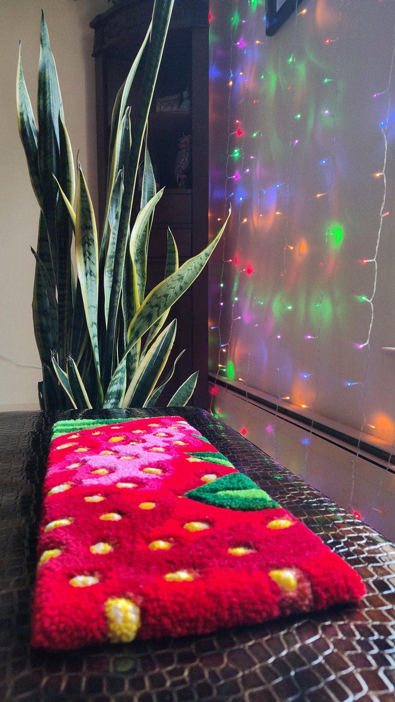 Keyboard Mat Strawberry Fluffy Strawberry Keyboard Mat Tufted Keyboard ...