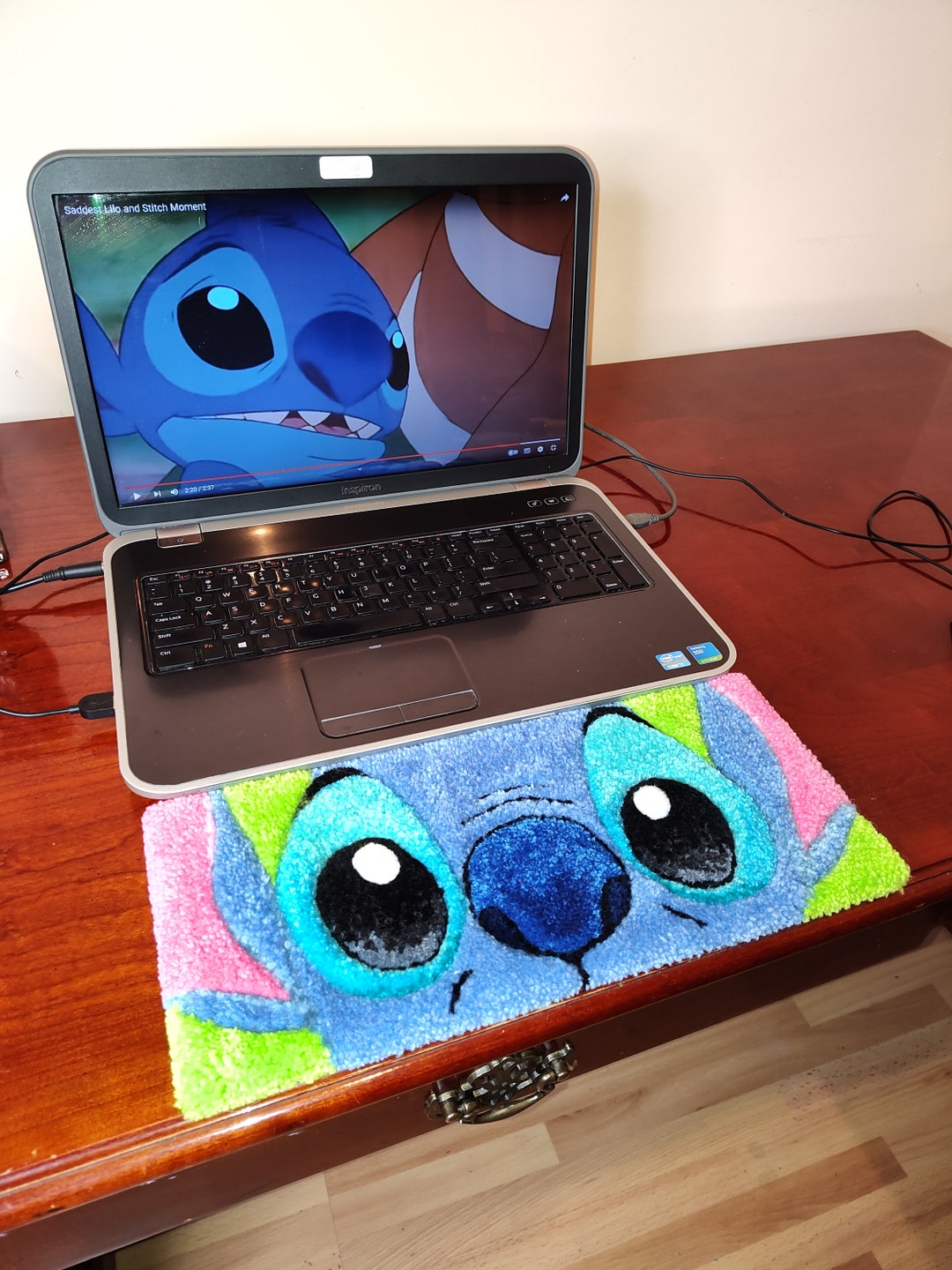 Keyboard Mat Stitch Fluffy Keyboard Mat Stitch Rug Stitch Keyboard Mat ...