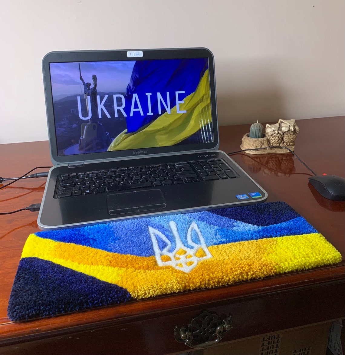 Wrist Rest Desk Rug Tufted Rug Wrist Rest Fluffy Keyboard Rug - Etsy