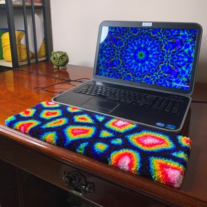 Keyboard Rug Fluffy Keyboard Rug Rainbow Keyboard Pad Rainbow Rug ...