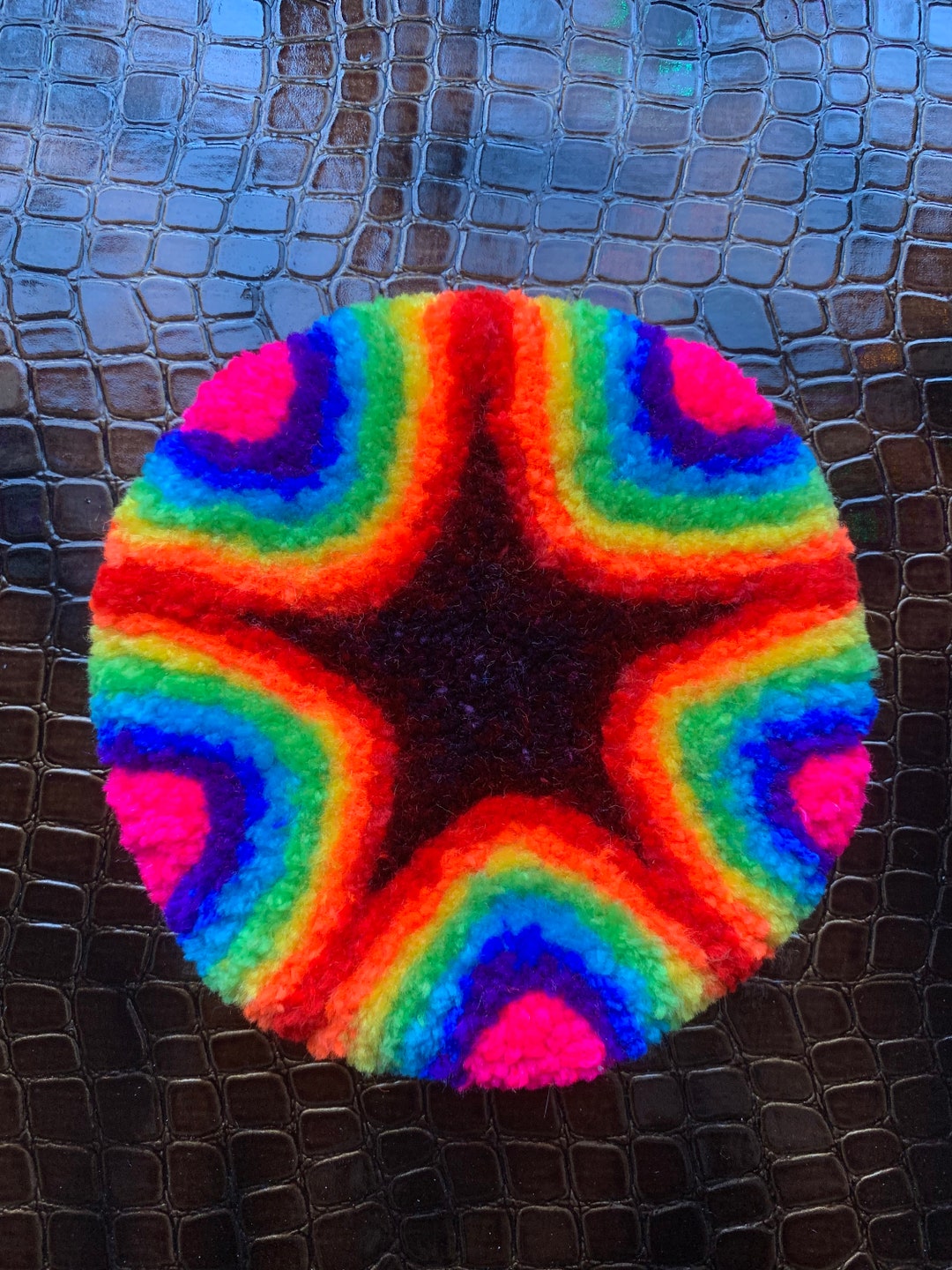 Rainbow Wall Hanging Pride Wall Hanging LGBTQ Rainbow Wall Art Fiber ...