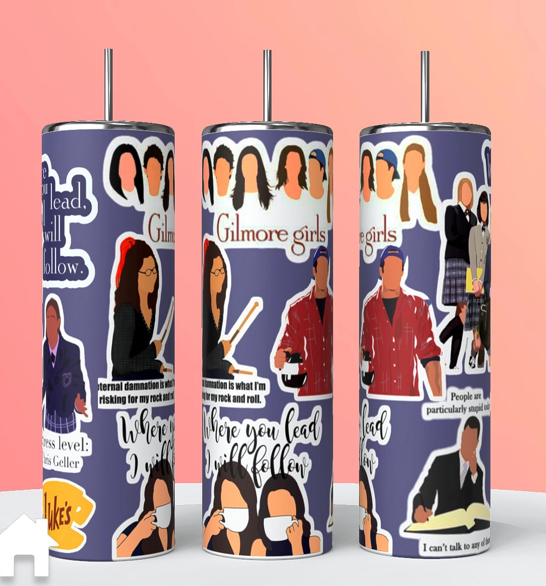 Gilmore Girls PNG 20oz Wrap - Etsy