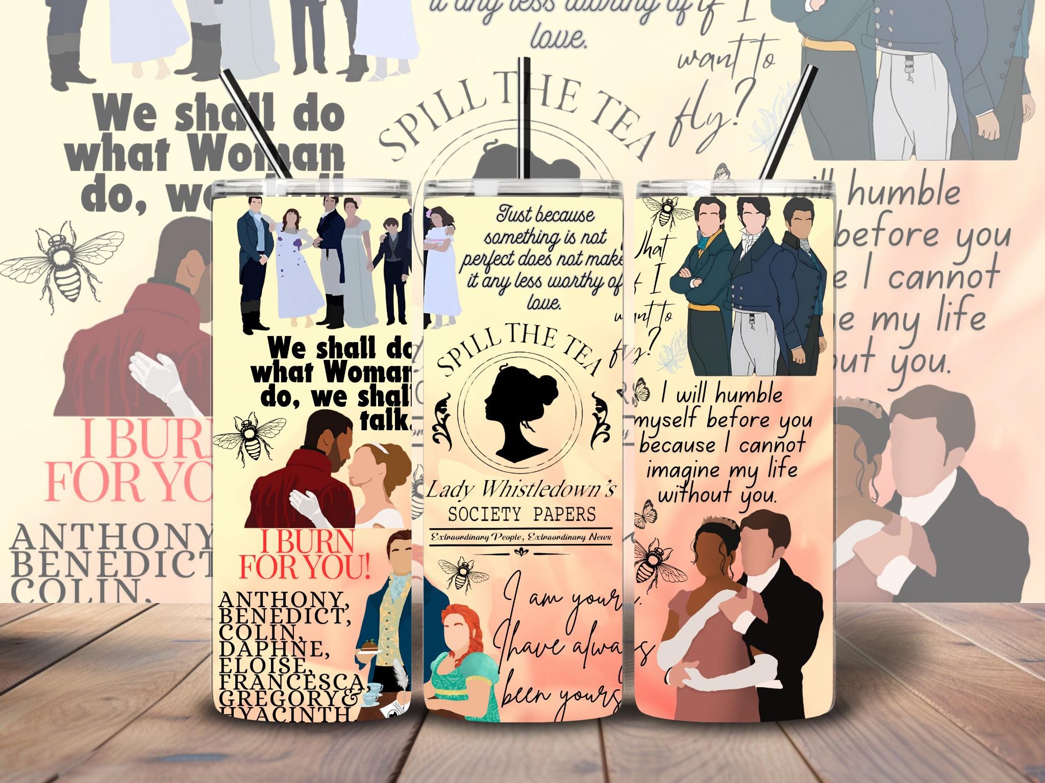 Bridgerton Inspired PNG FILE ONLY - Etsy