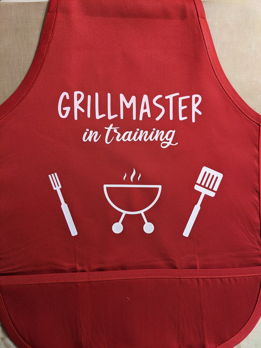 Grillmaster in Training Apron - Kids Apron - Custom Aprons - Etsy