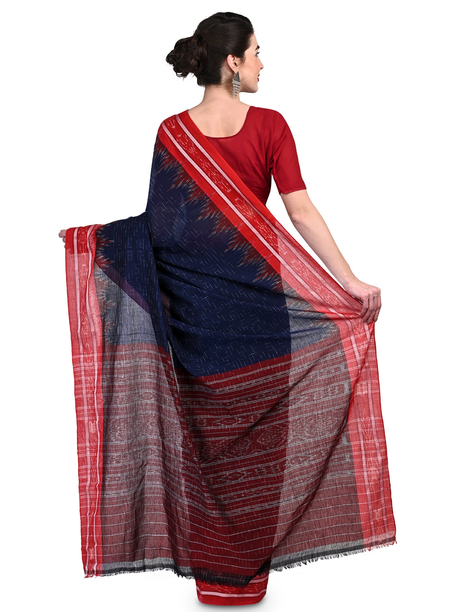 Sambalpuri Handloom Cotton Jharana Saree - Etsy