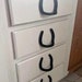 Horseshoe Drawer Pull - Etsy